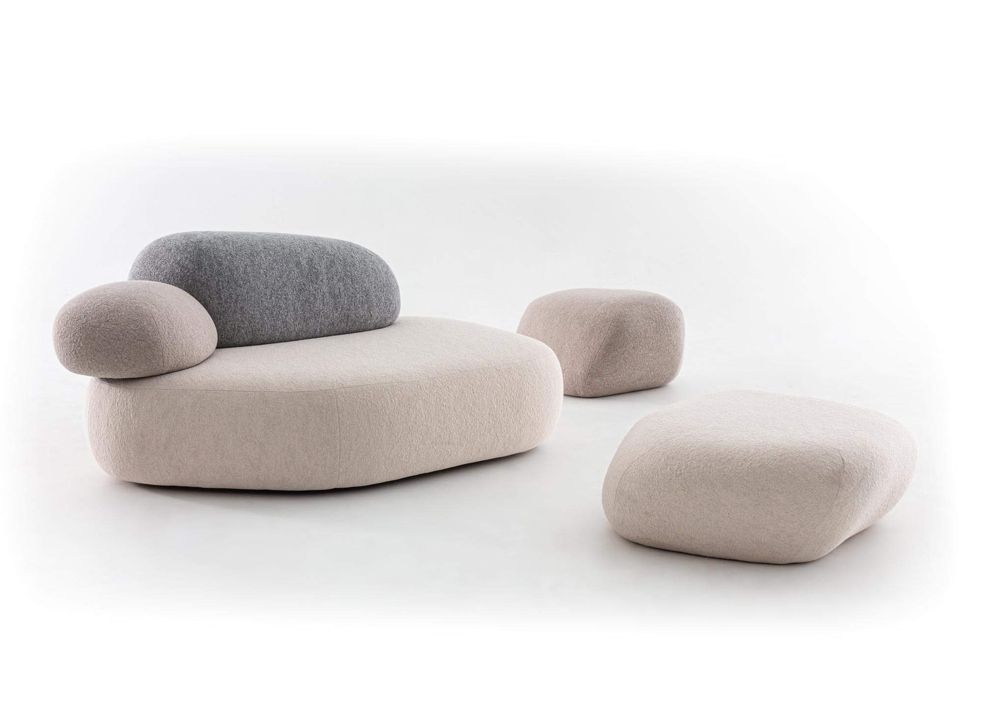 Pebble Rubble Lounge Chair - Italian Designer & Luxury Furniture at Cassoni