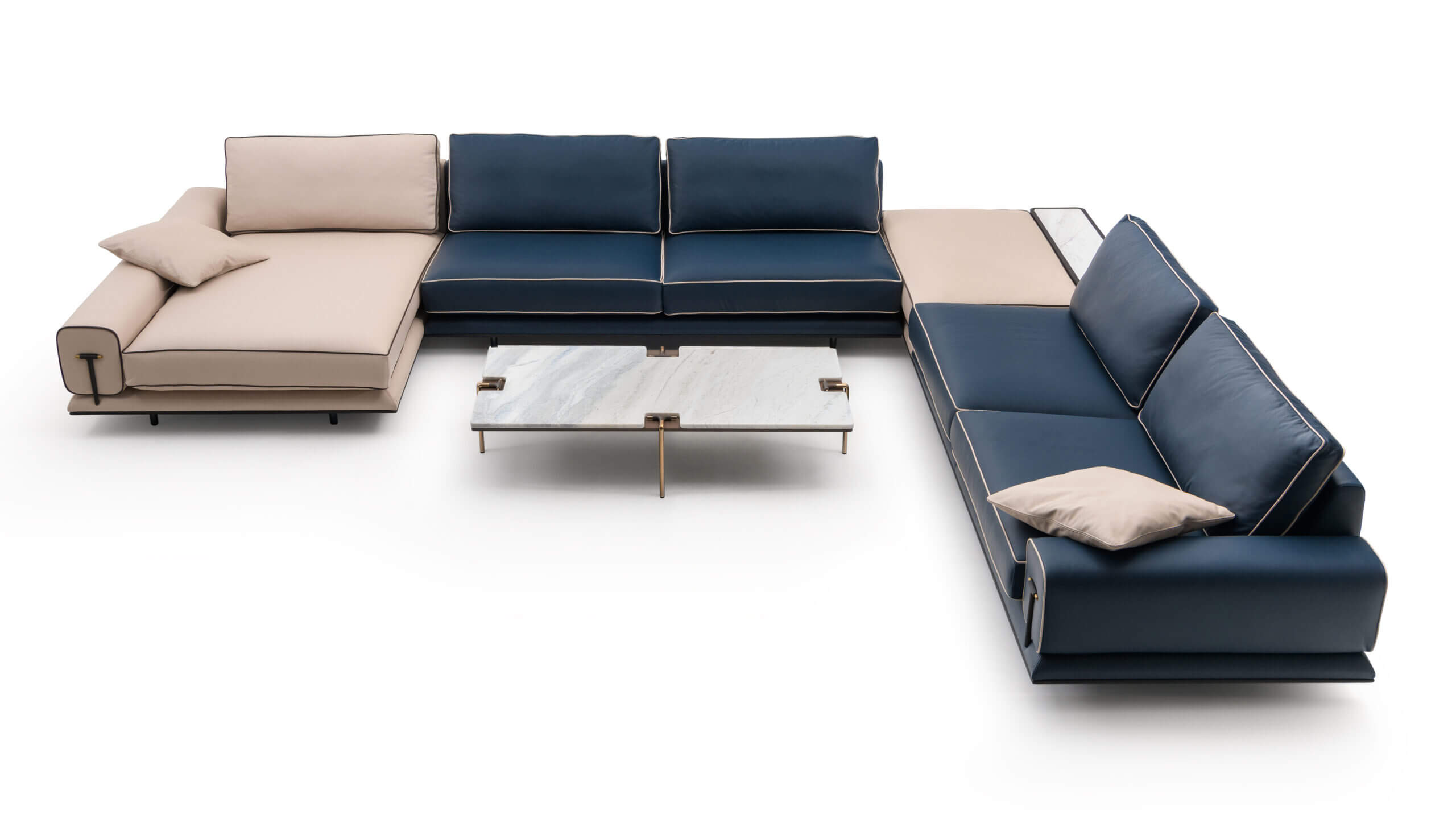 Blues Sectional By Turri Cassoni