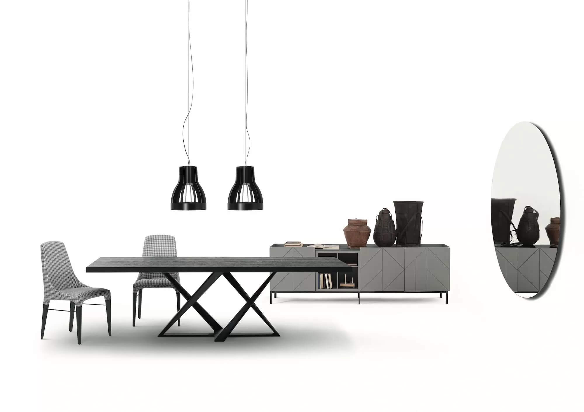 Millennium Rectangular Table by Bontempi | Cassoni