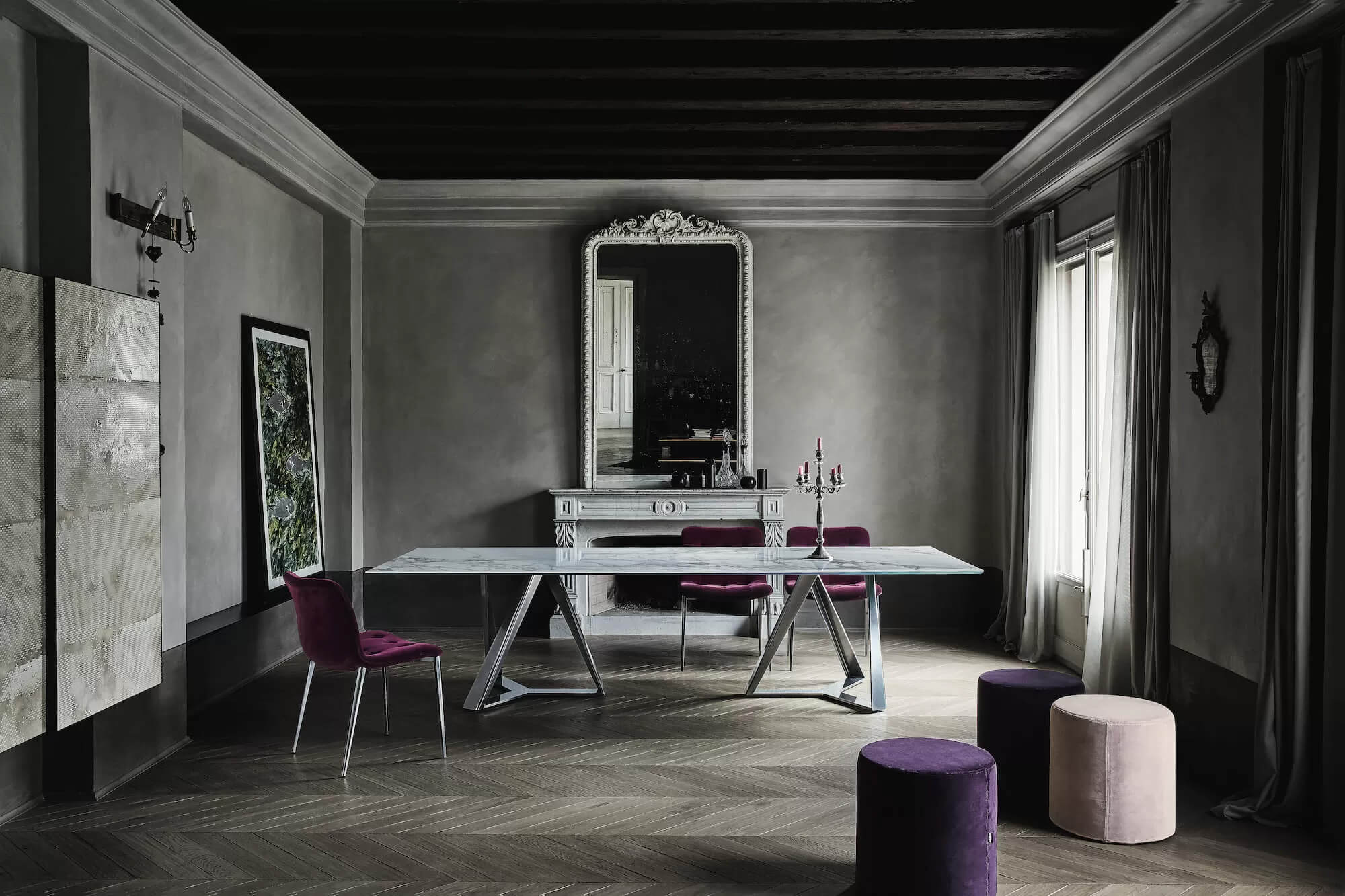 Millennium Rectangular Table by Bontempi | Cassoni
