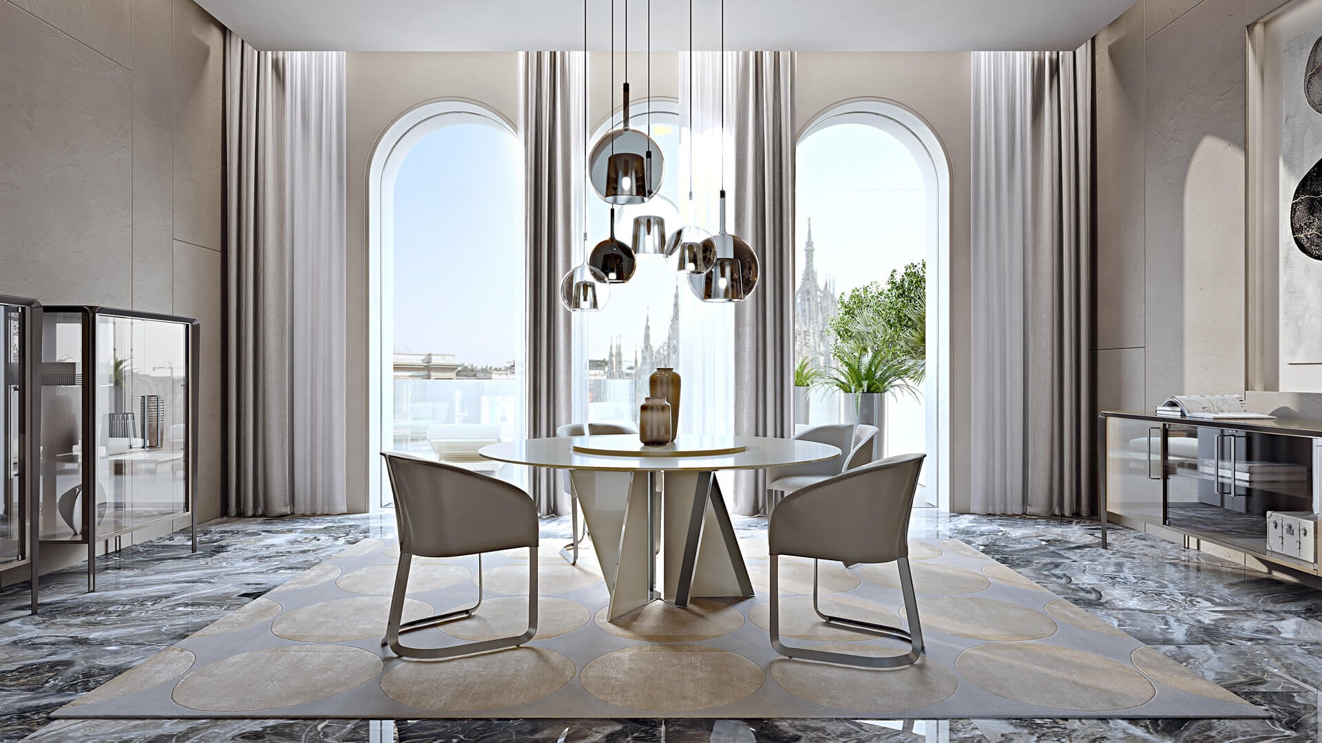 Milano Table by Turri | Cassoni