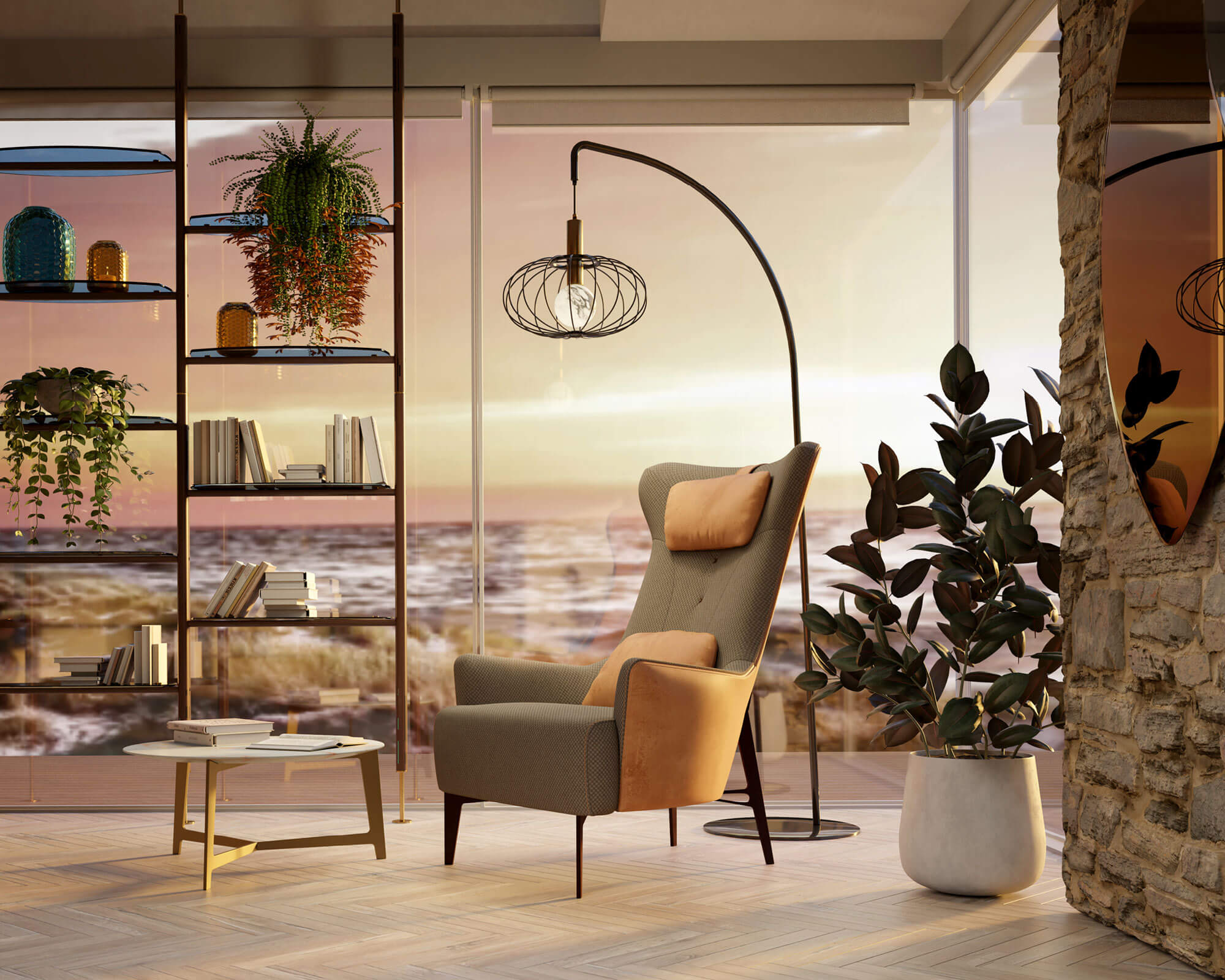 Mia Lounge Chair by Borzalino | Cassoni