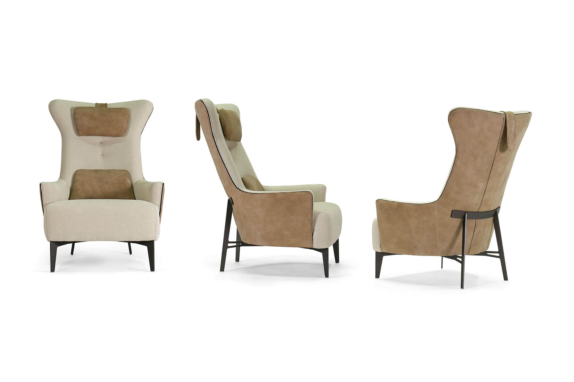 Mia Lounge Chair by Borzalino | Cassoni