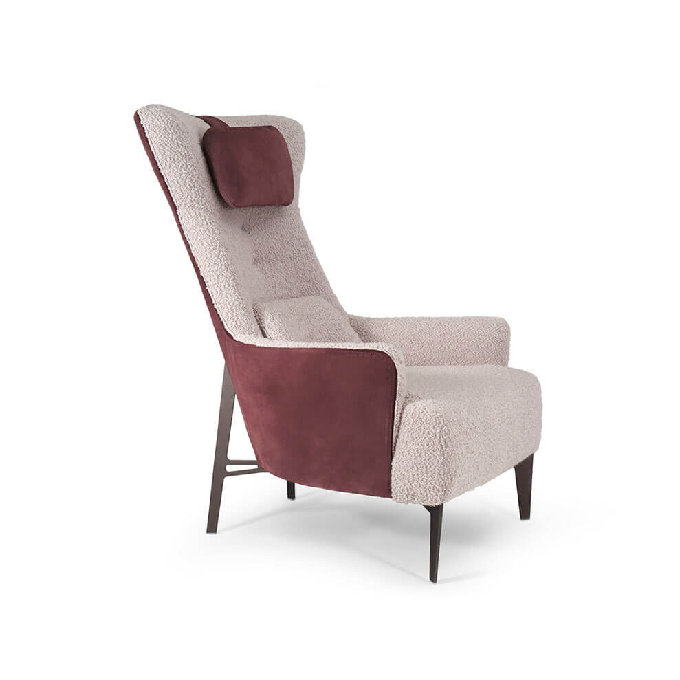 Mia Lounge Chair by Borzalino | Cassoni