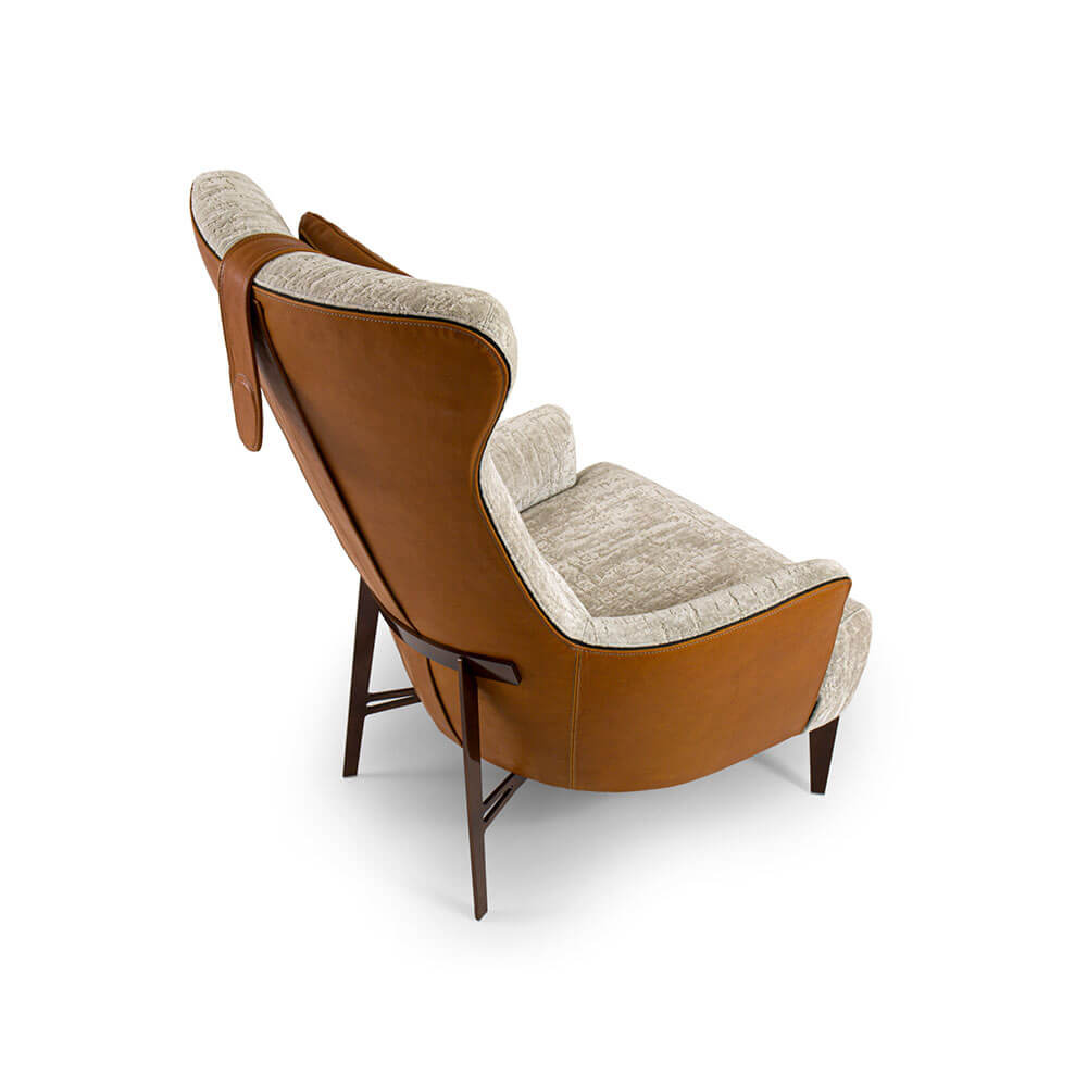 Mia Lounge Chair by Borzalino | Cassoni