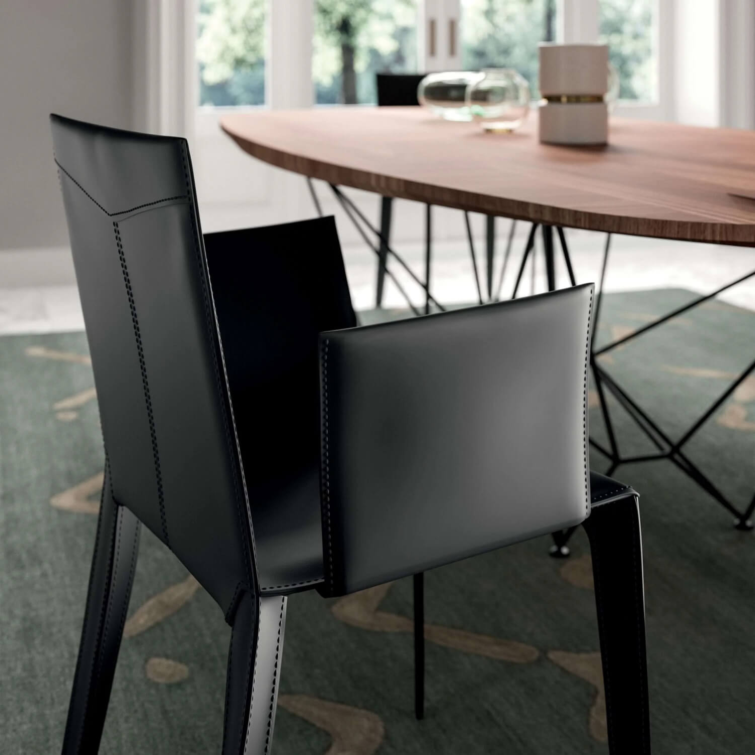 Frisbee Chair by Ozzio Italia | Cassoni