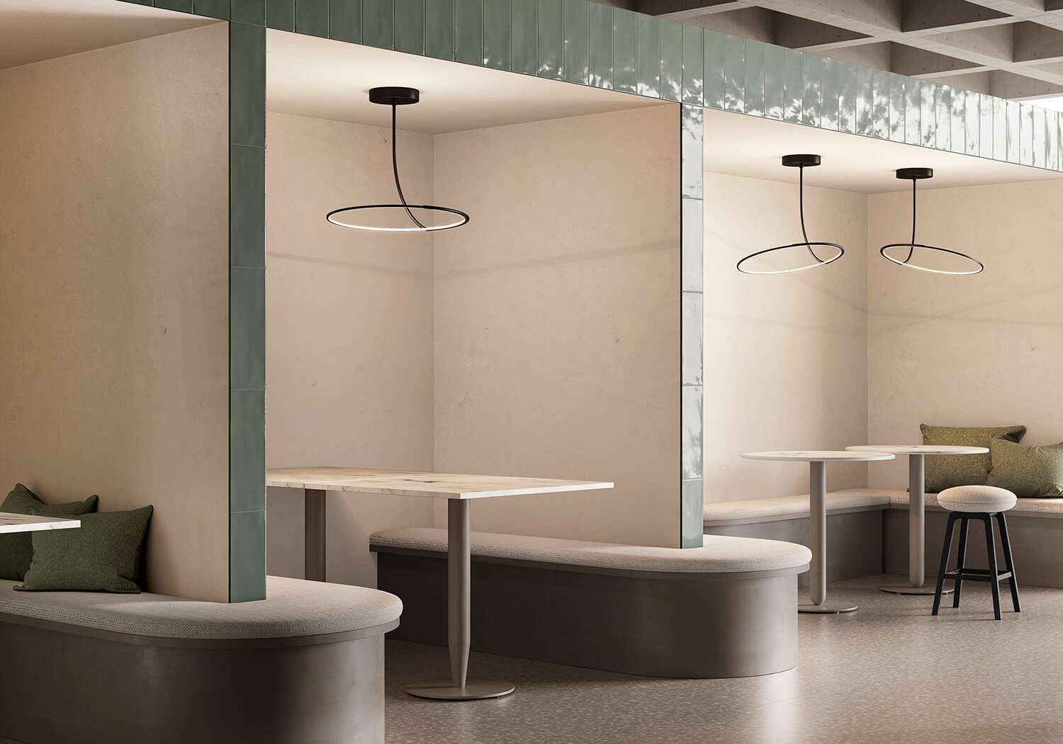 Poise Ceiling Lamp by Kundalini | Cassoni