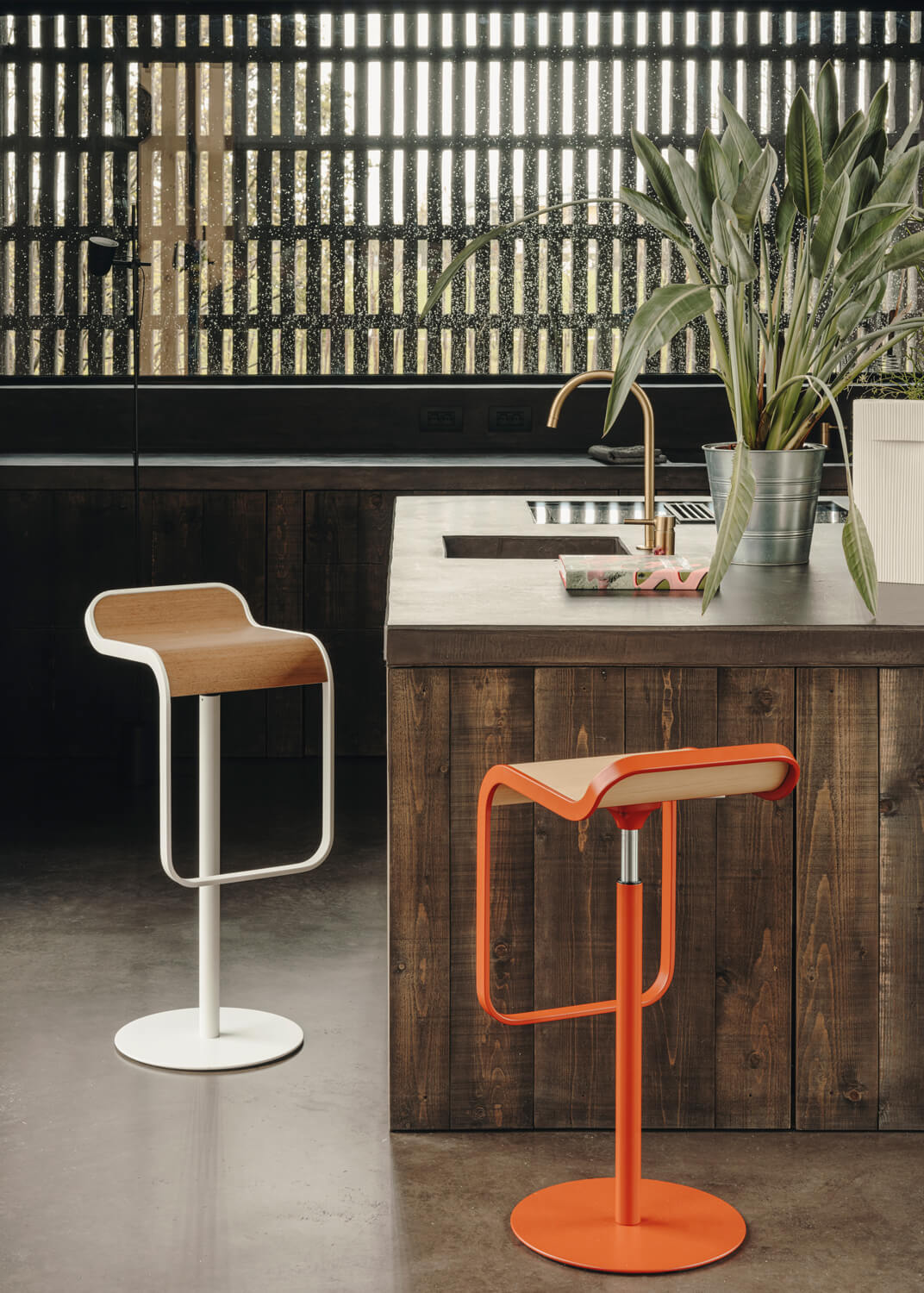 Versatile Lem Stool - Italian Designer & Luxury Furniture at Cassoni