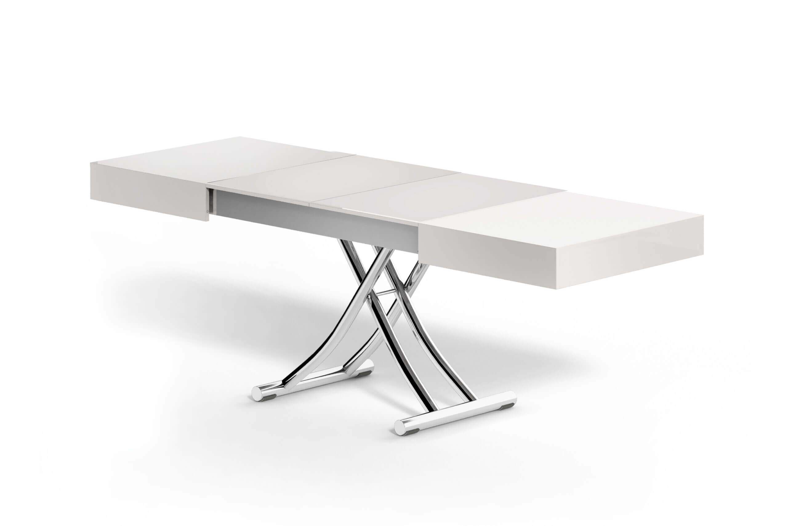 Box Transformable Coffee Table to Dining Table by Ozzio Italia | Cassoni