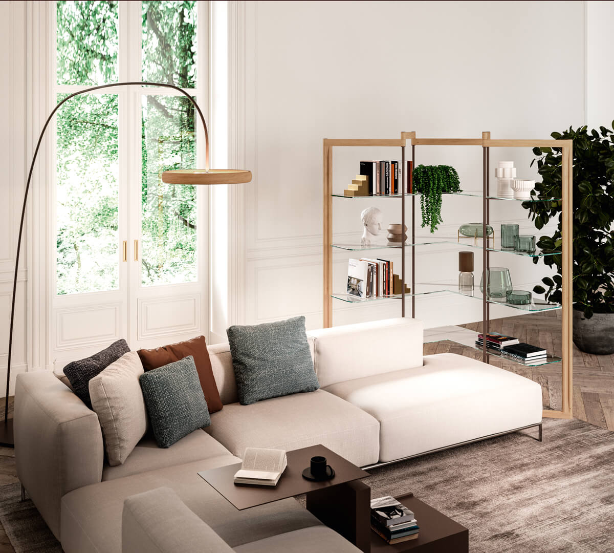 Astrum Floor Lamp by Ozzio Italia | Cassoni