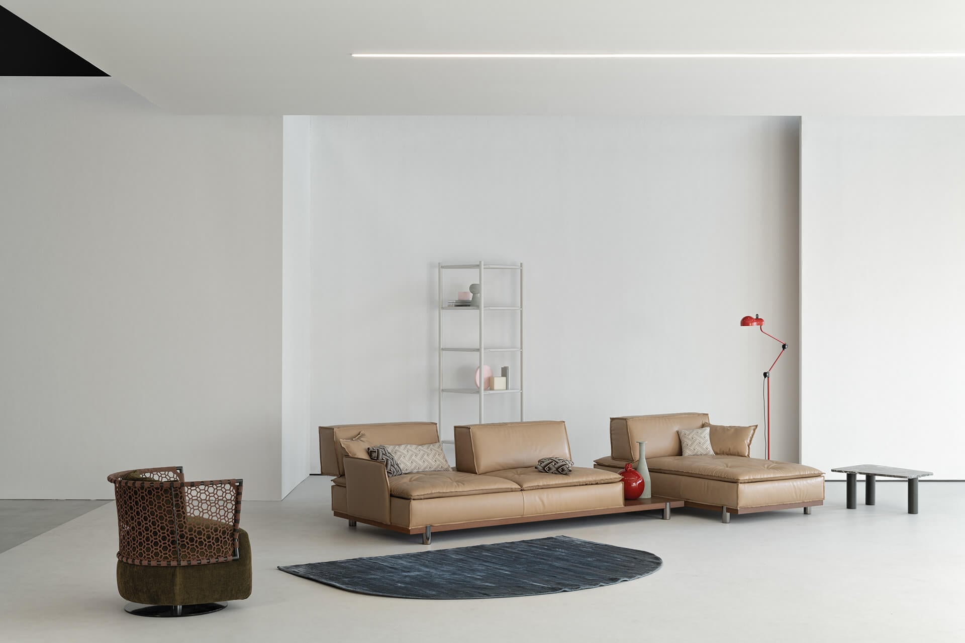 Refined Ever Sectional - Italian Designer; Luxury Furniture at Cassoni