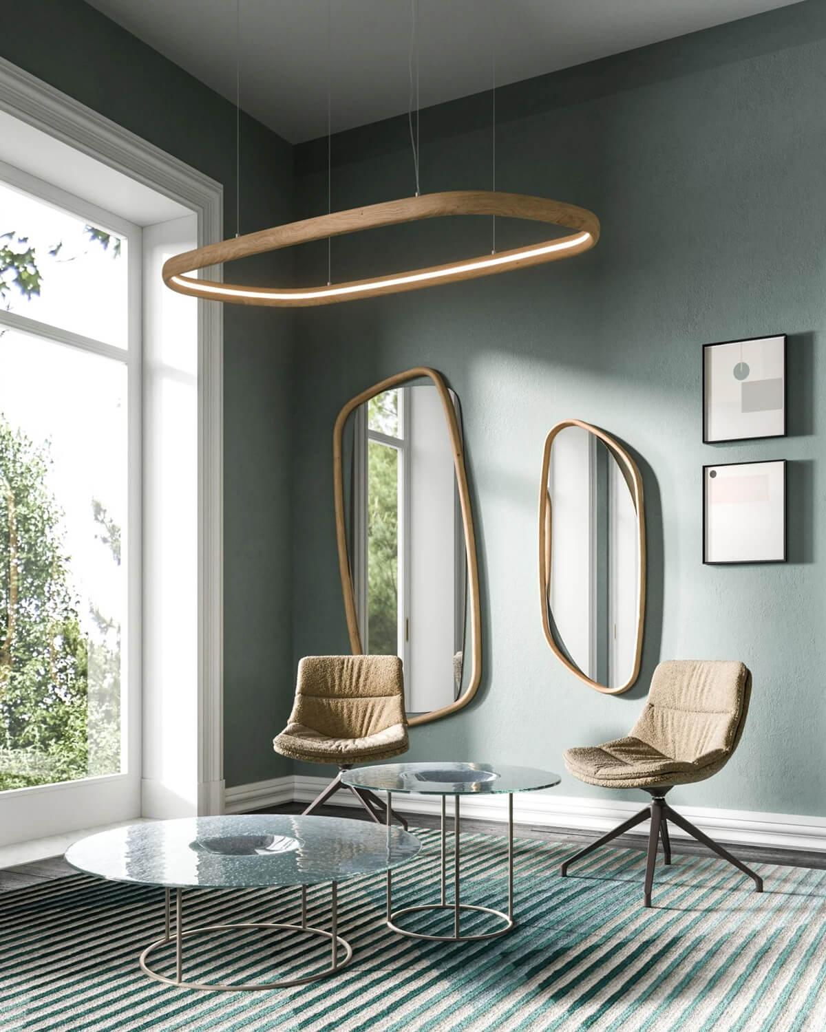 Monza Mirror by Ozzio Italia | Cassoni