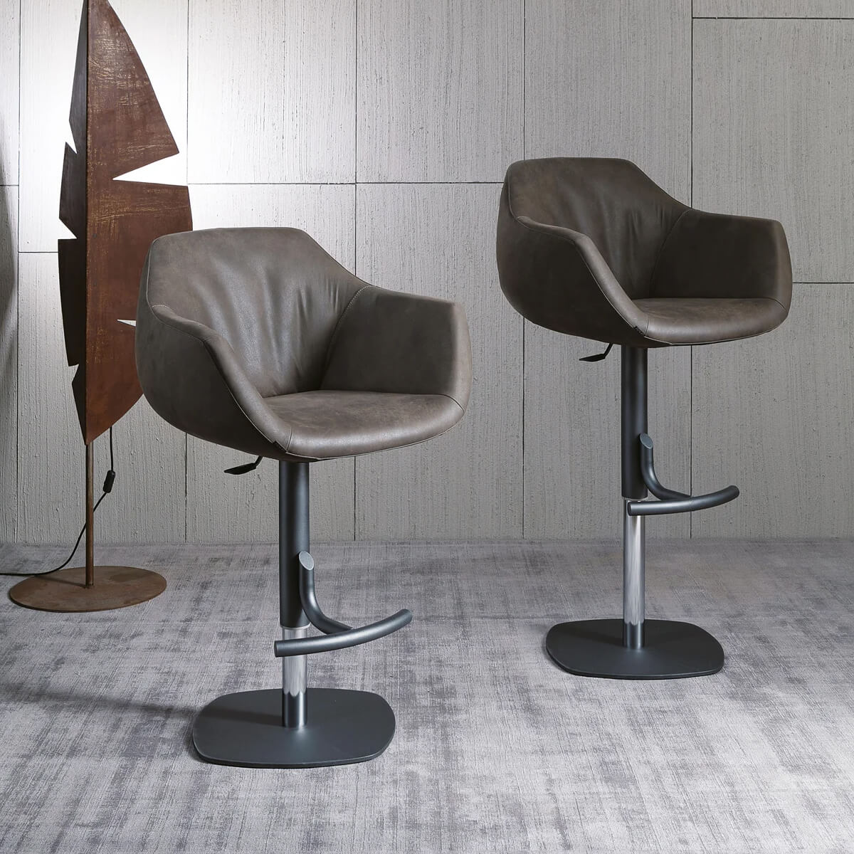 Piquet - Nemo - Boris Stool by Ozzio Italia | Cassoni