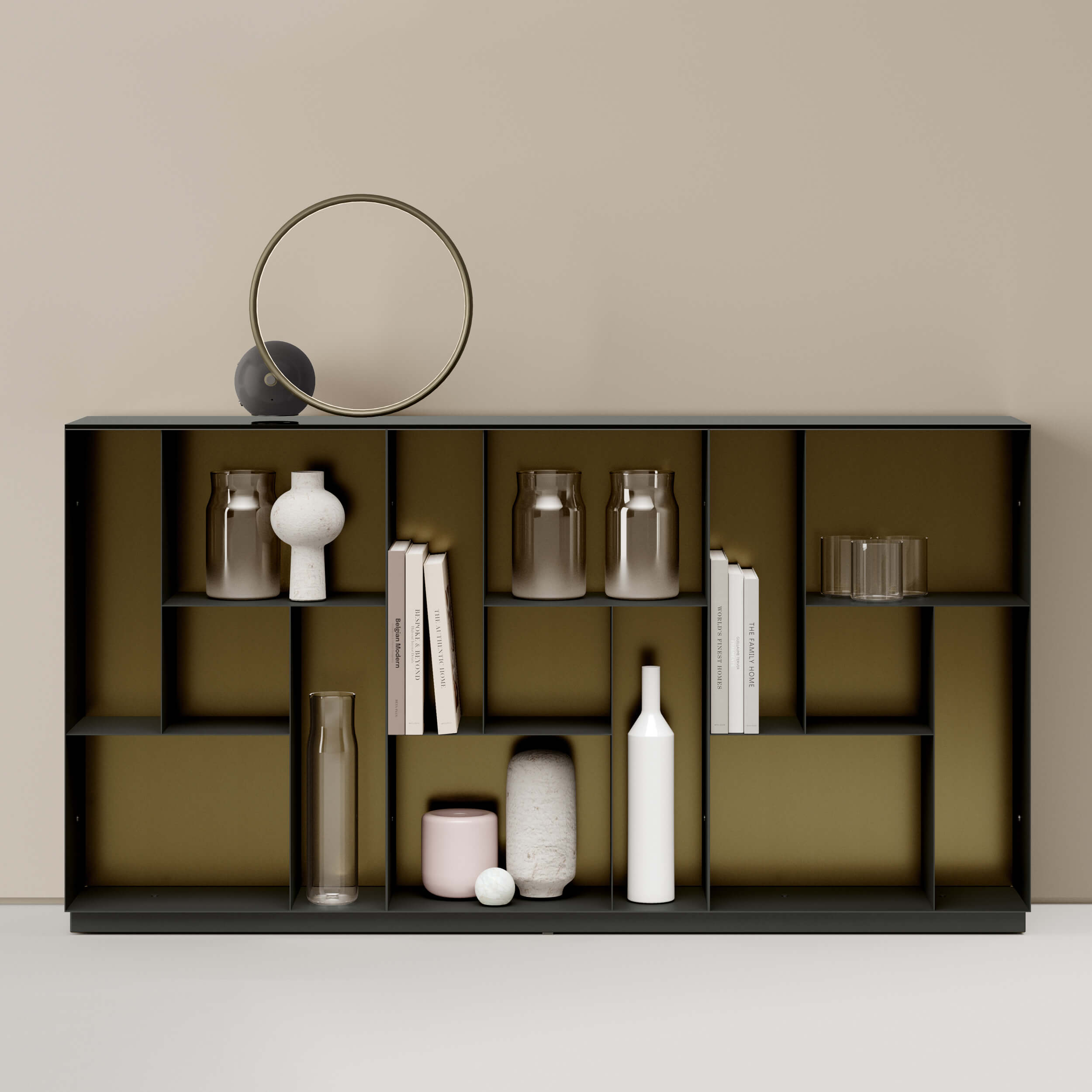 Atena Bookcase by Bontempi | Cassoni