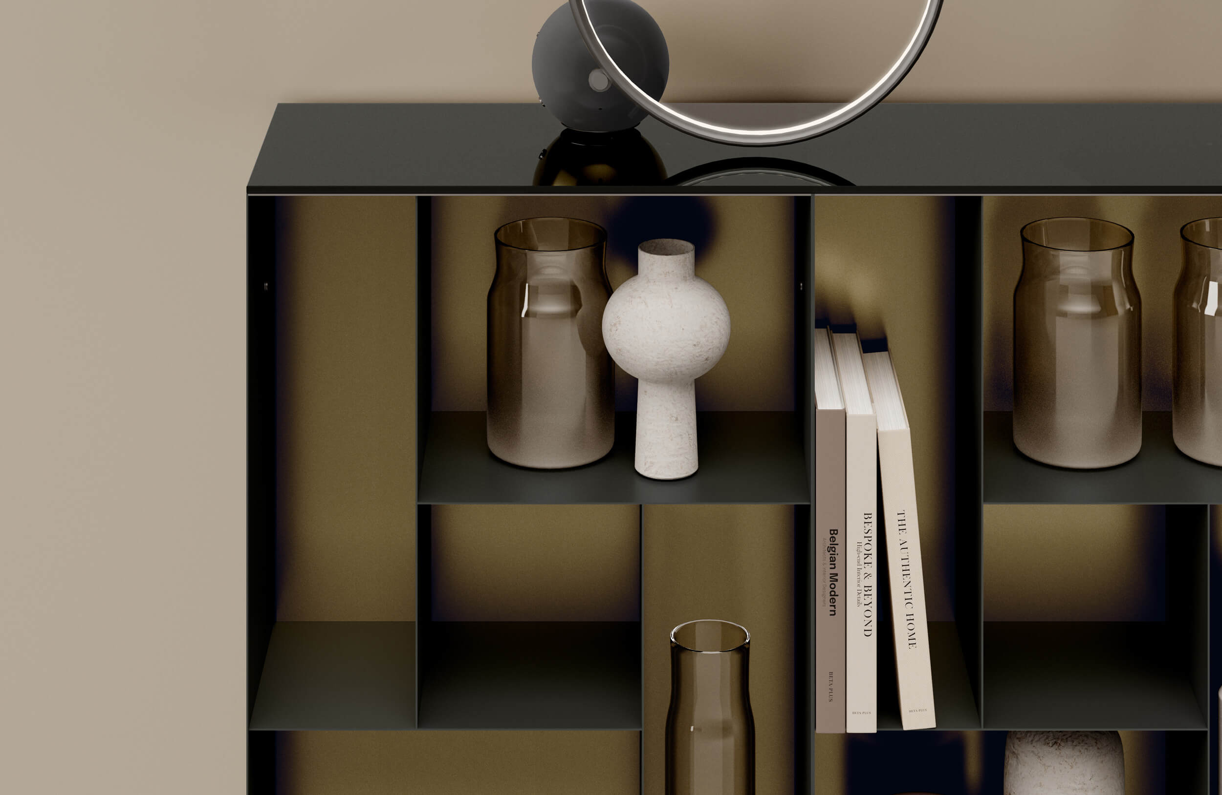 Atena Bookcase by Bontempi | Cassoni