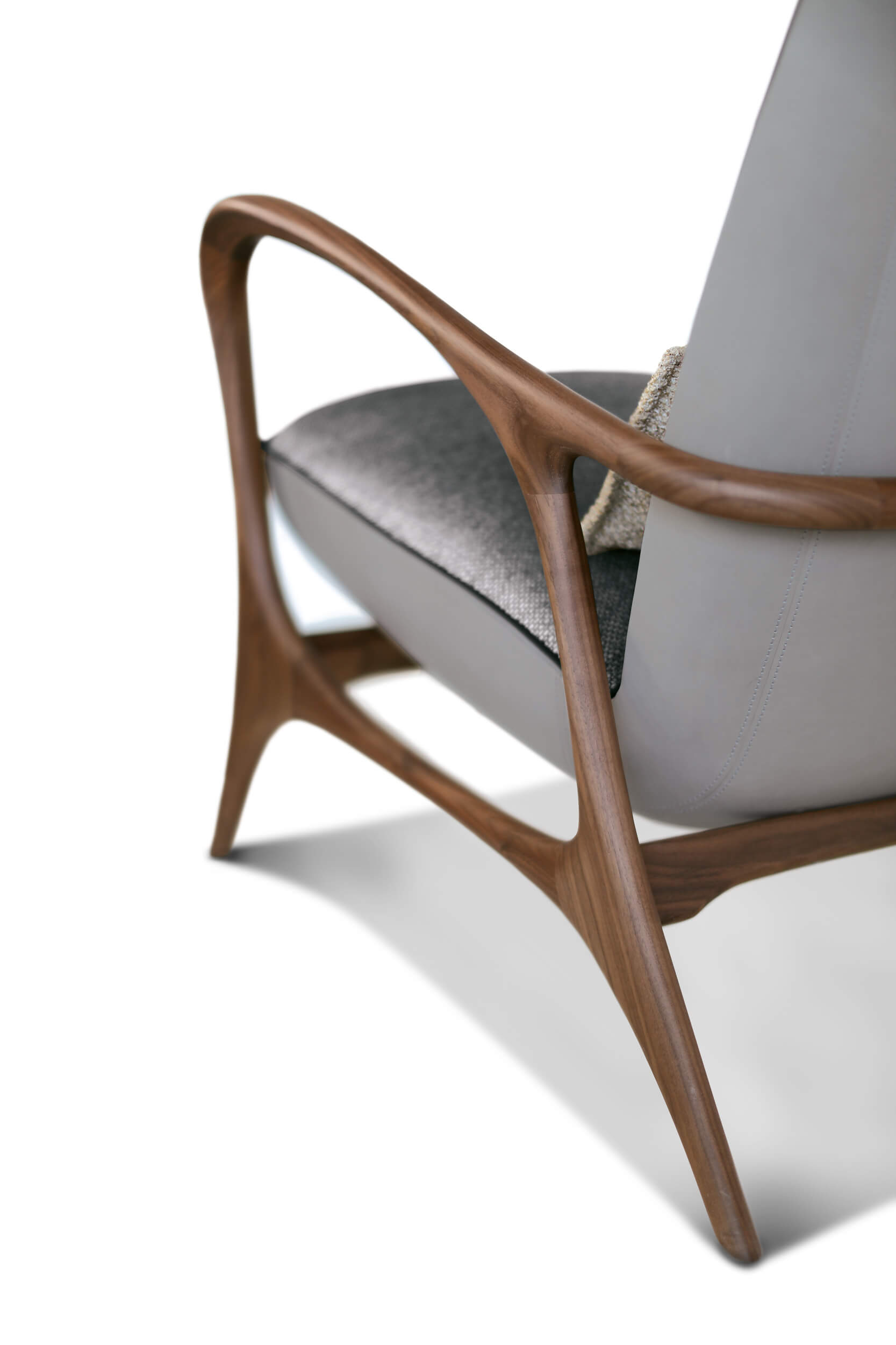 Rea Lounge Chair by BelMondo by Bellotti Ezio | Cassoni