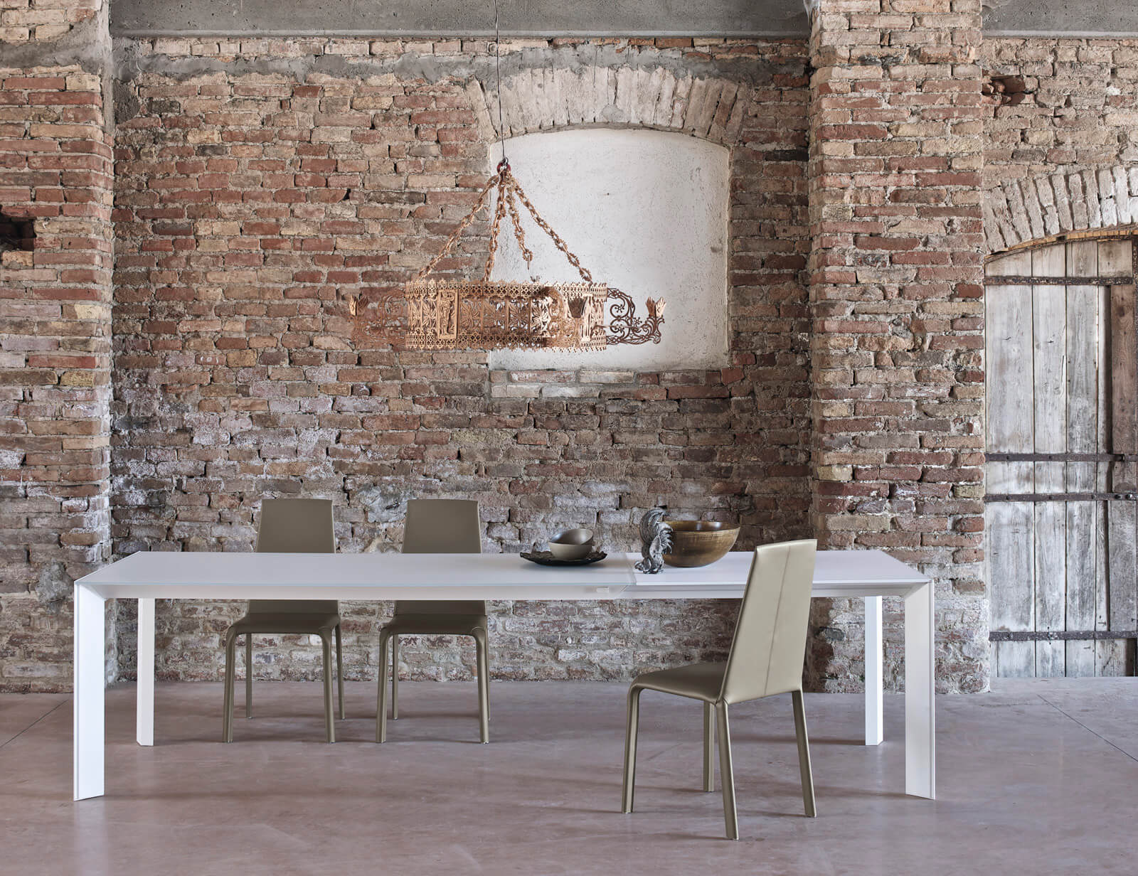 Genio Extendable Table by Bontempi | Cassoni