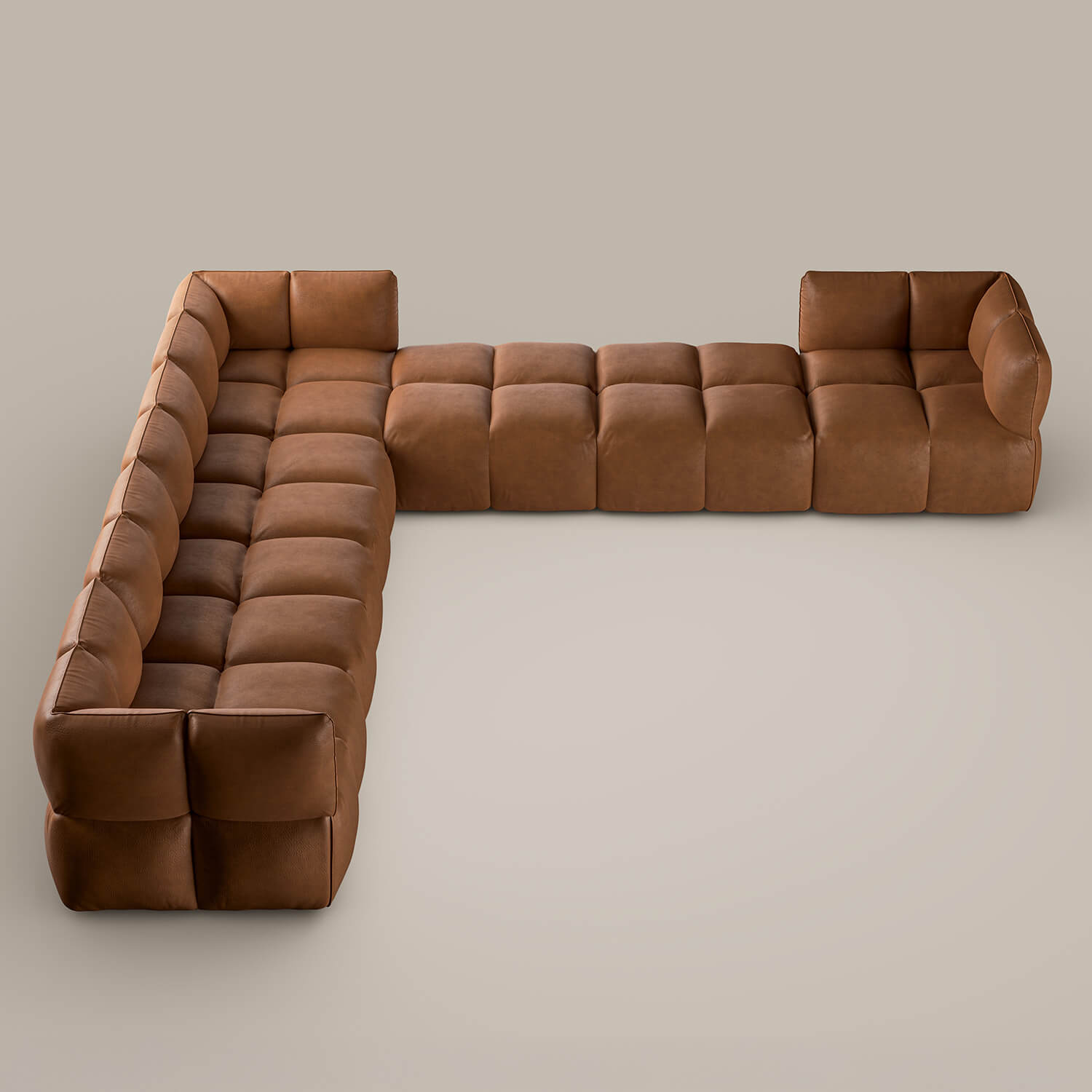 Luxury Italian Designer Brik Sectional — Cassoni