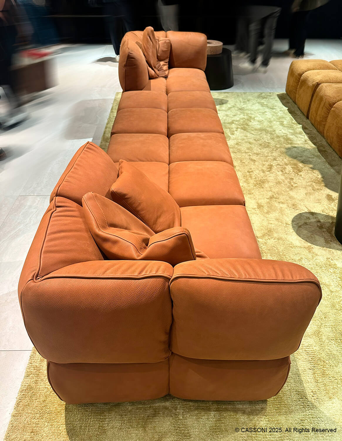 Luxury Italian Designer Brik Sectional — Cassoni