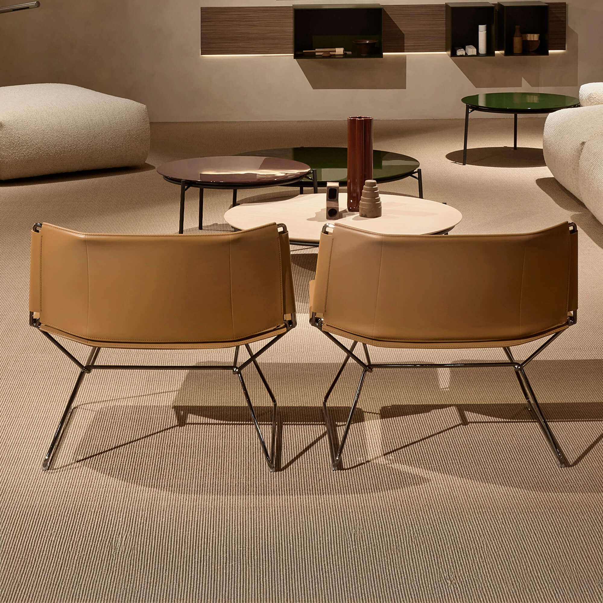 Neil Leather Lounge Chair by MDF Italia | Cassoni