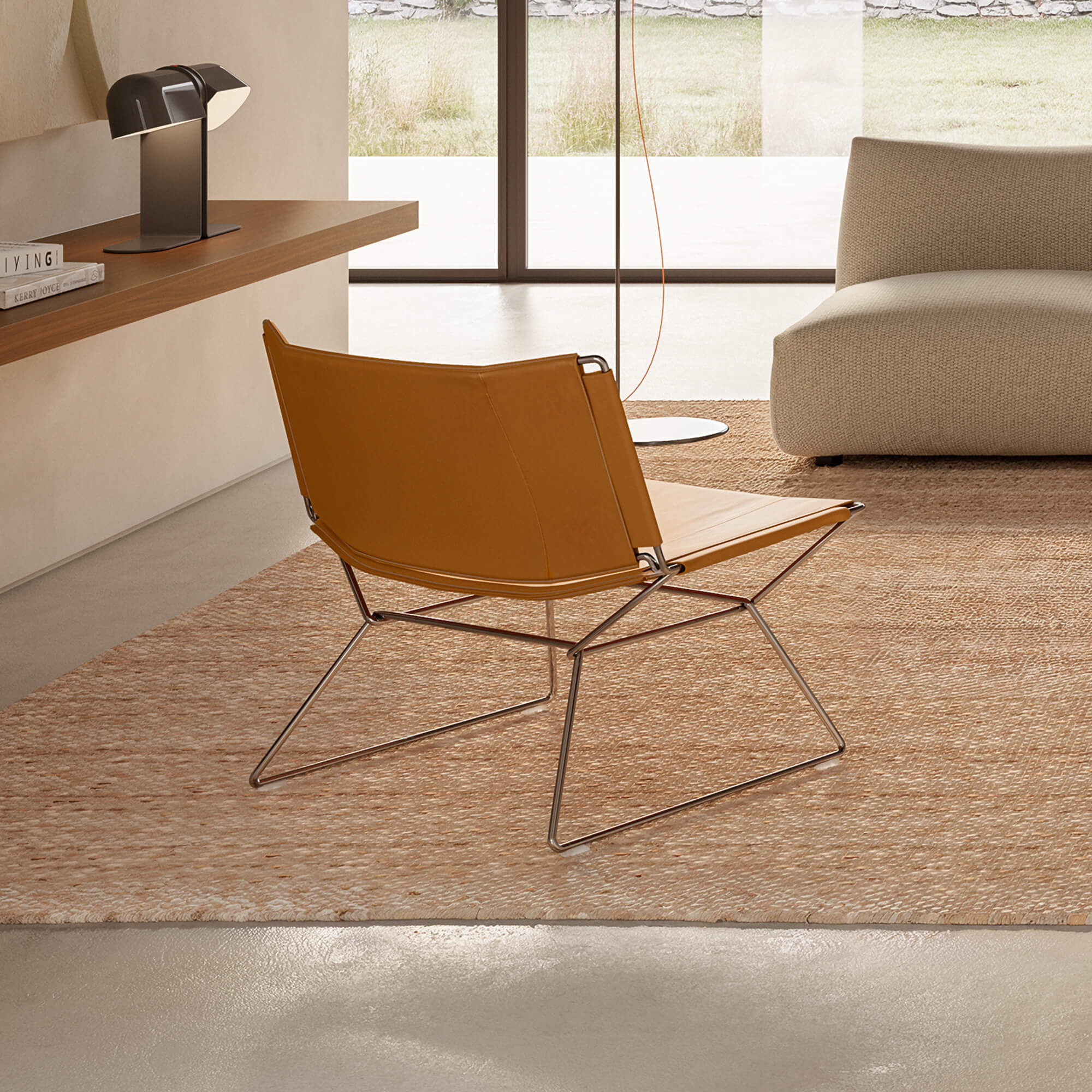 Neil Leather Lounge Chair by MDF Italia | Cassoni