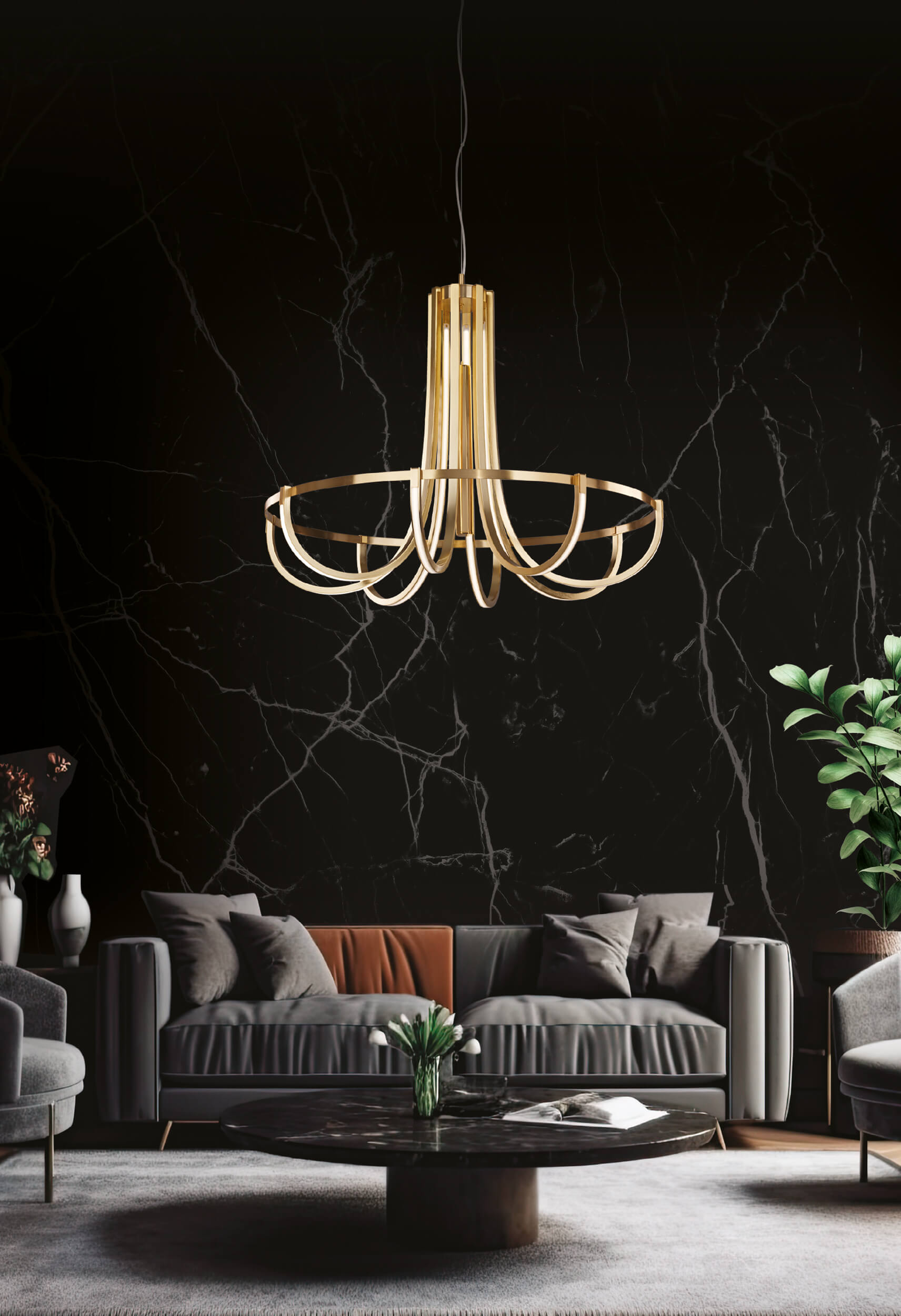 Parachute Suspension Lamp - Italian Designer Luxury Lighting