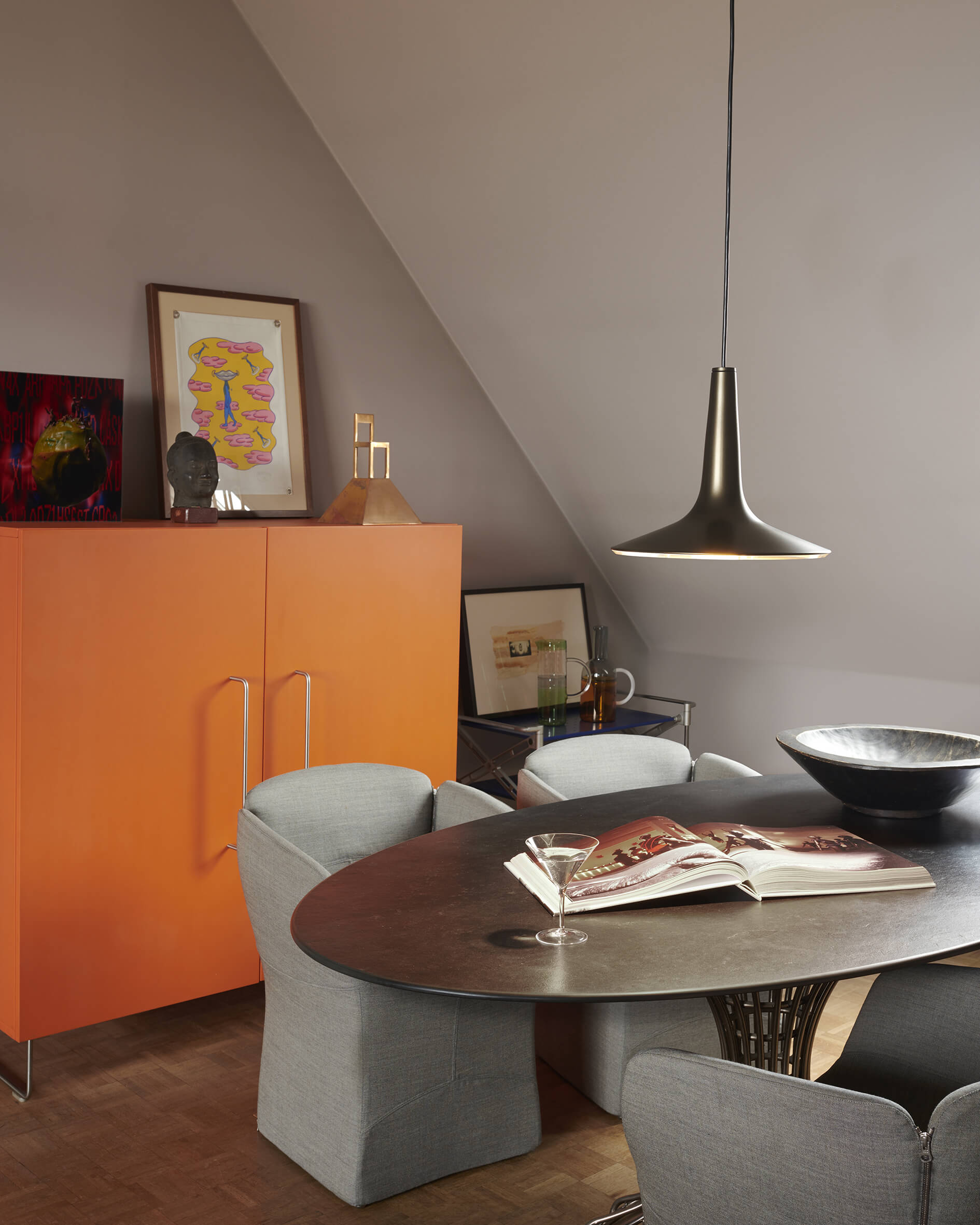 Kin Suspension Lamp by Oluce | Cassoni