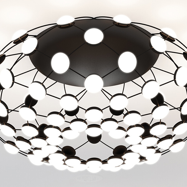 Mesh Ceiling Lamp by Luceplan | Cassoni
