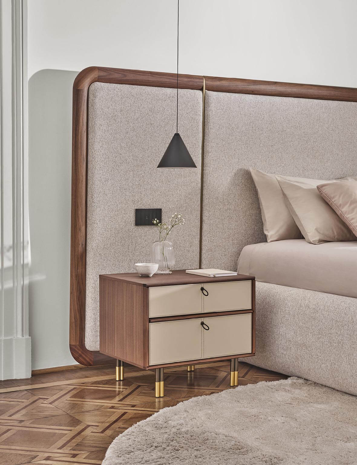 Bayus Night 2 Nightstand by Porada | Cassoni