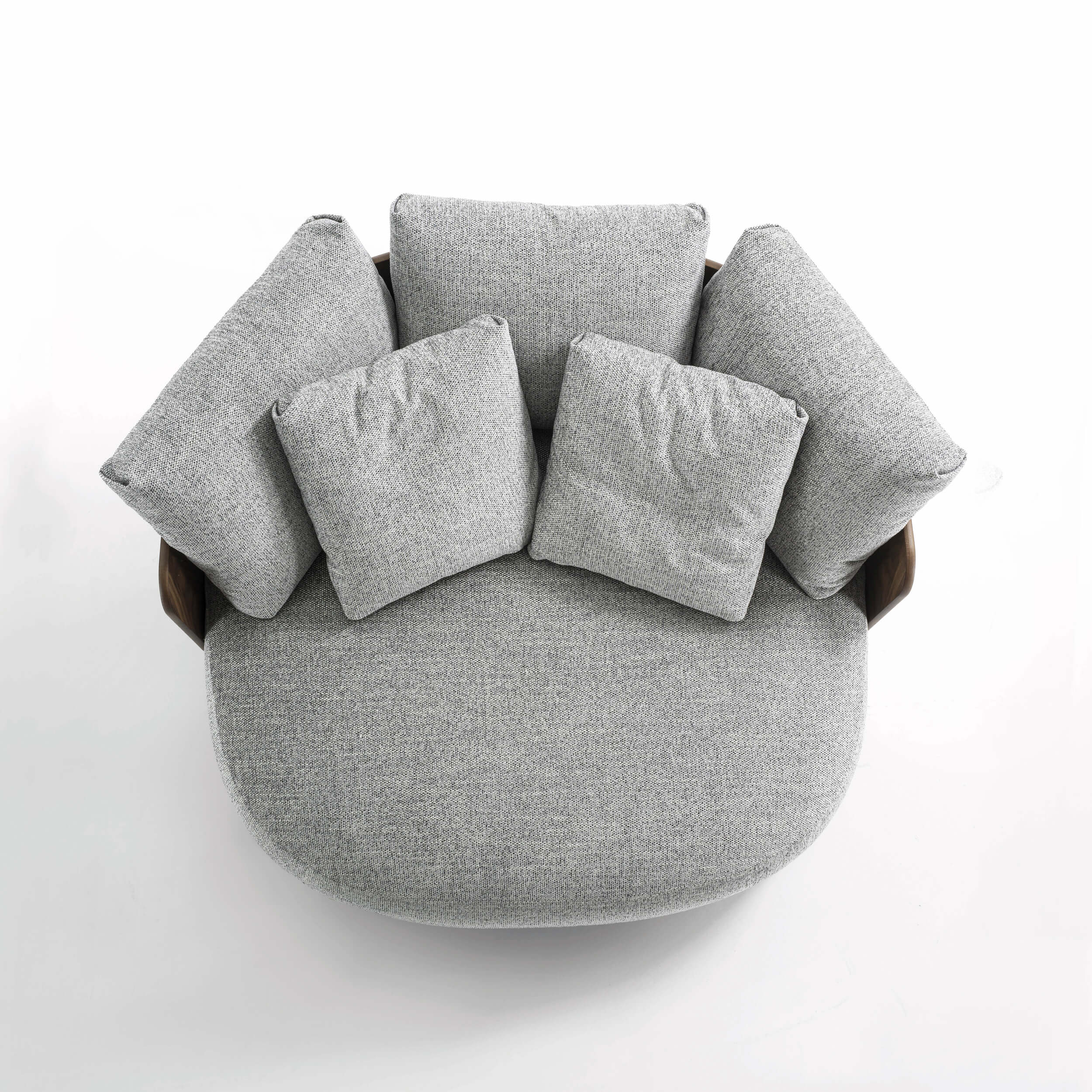 Calin XL Lounge Chair by Porada | Cassoni