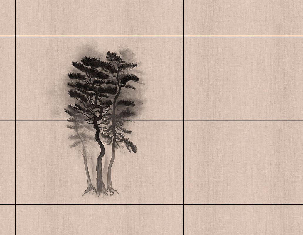 Sumie #3 Wallpaper by LondonArt | Cassoni