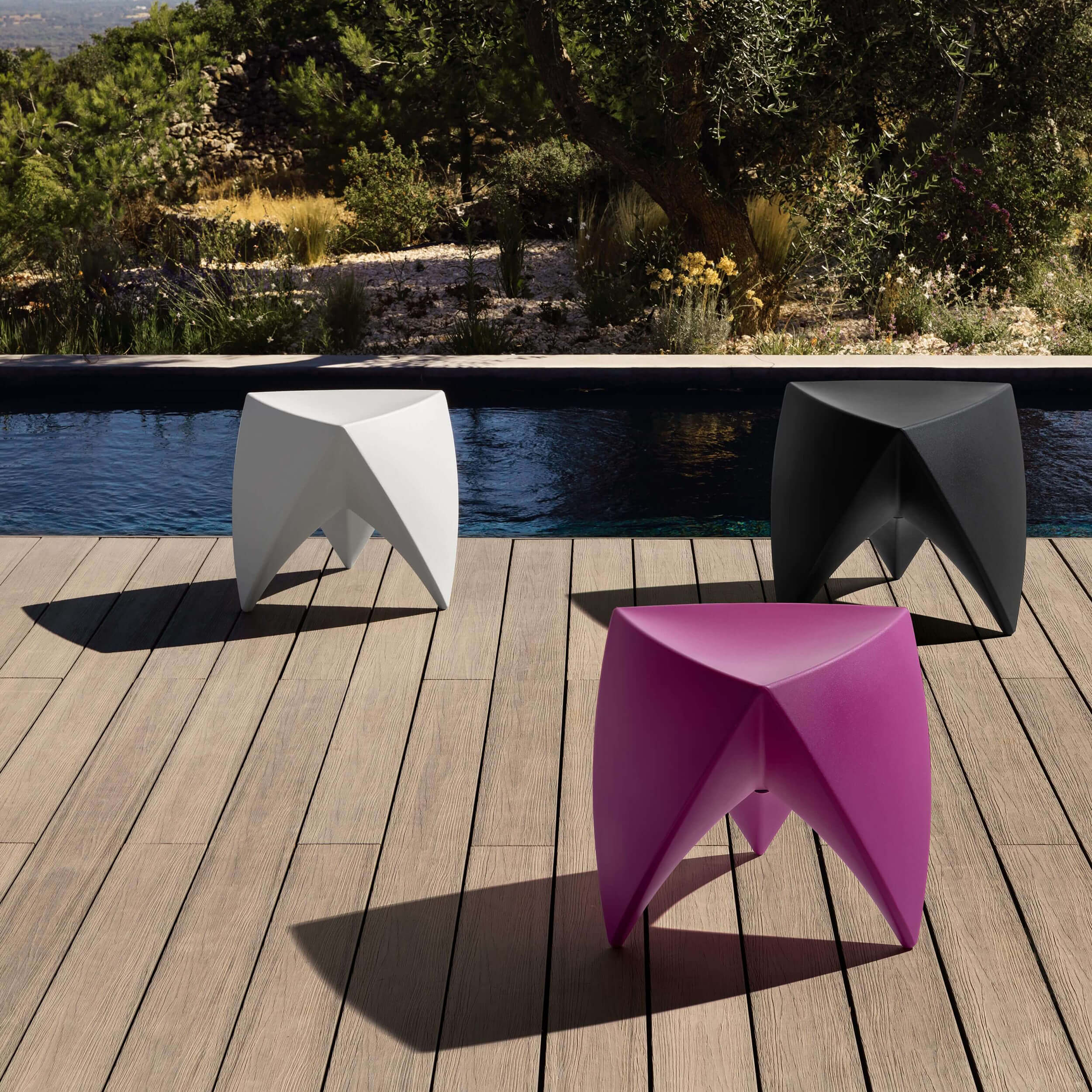Mr Lem Stool by MY YOUR Italian Outdoor Experience | Cassoni