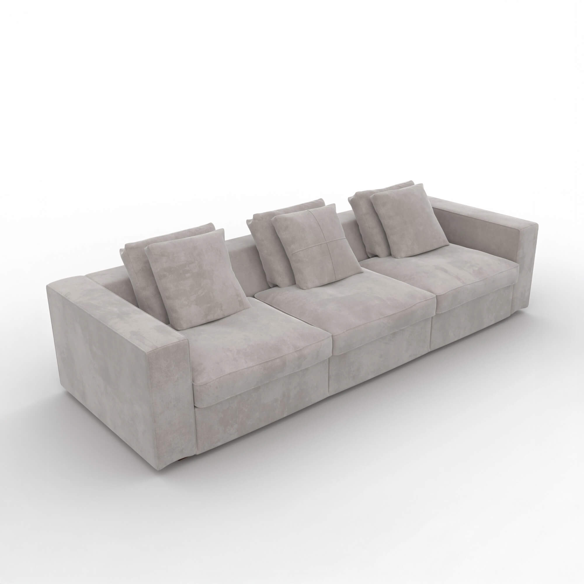 High-end Clay Square Sofa - Italian Designer & Luxury Furniture at Cassoni