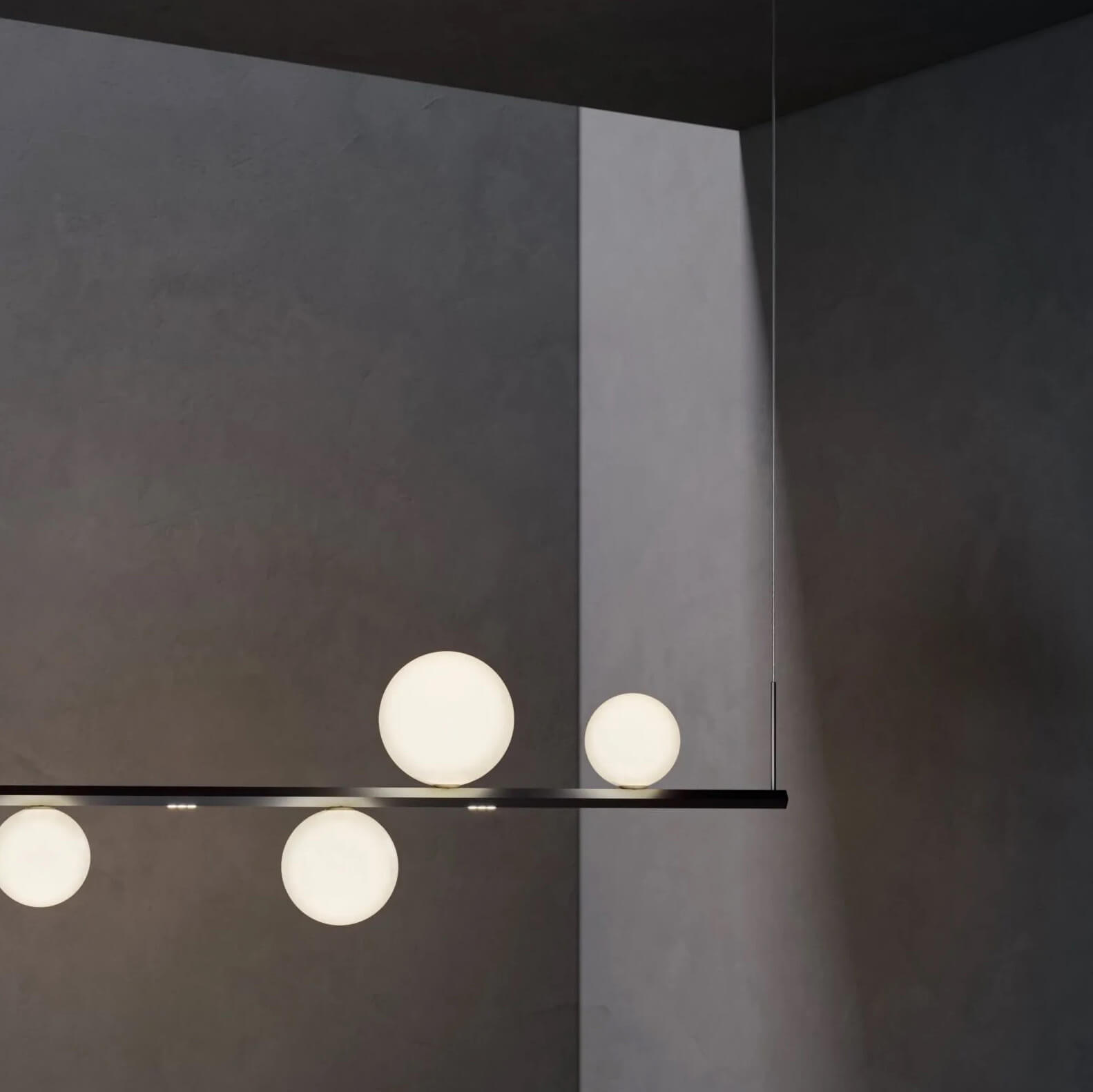 Random Stick Long Suspension Lamp by Lodes | Cassoni