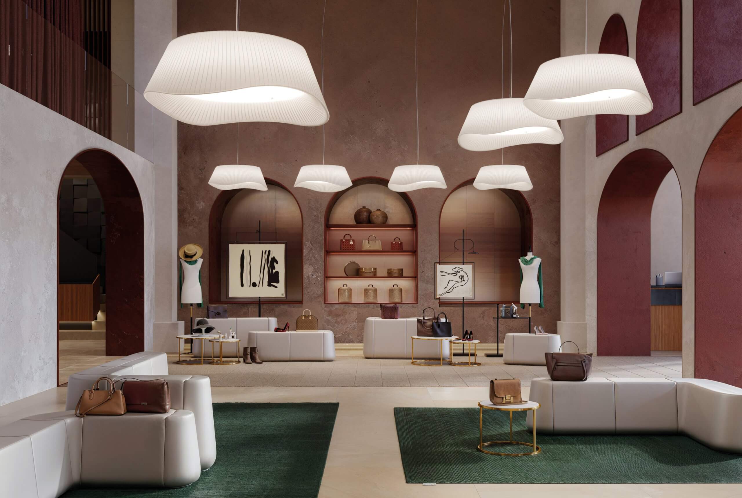 Cocò Demi Suspension Lamp - Italian Designer Luxury Furniture at Cassoni