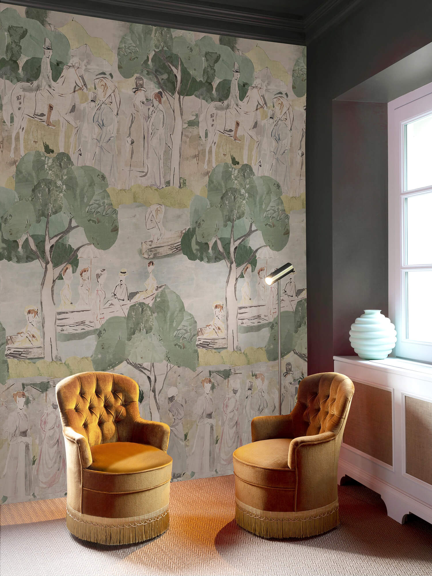 Refined Vacances Wallpaper by Wall&Decò | Cassoni